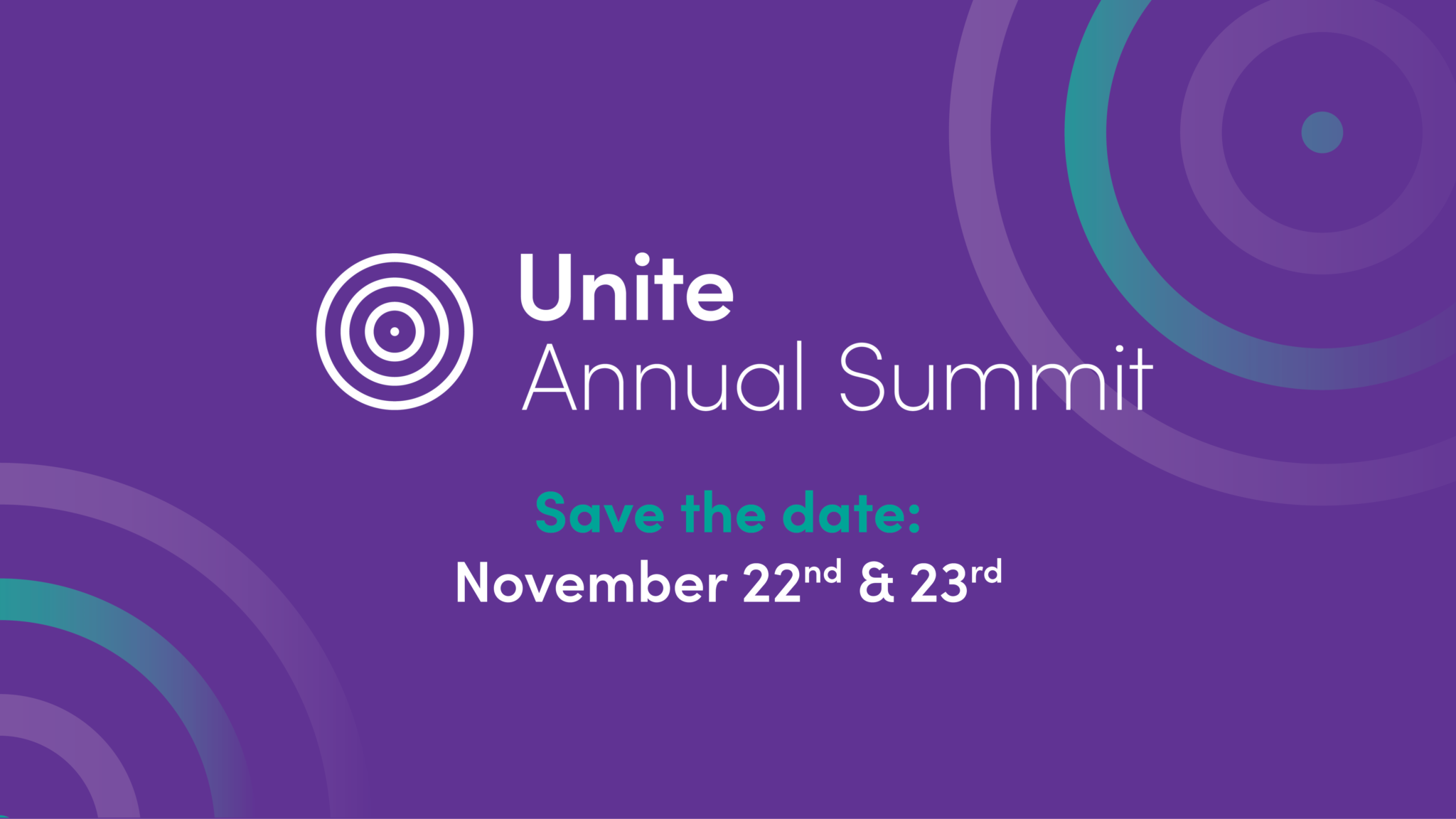 Unite Annual Summit - Save the date - Global Heart Hub